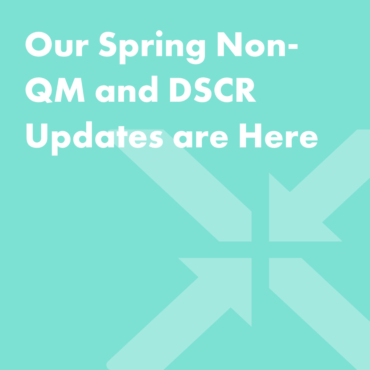 MAXEX Launches Spring Non-QM and DSCR Updates - MAXEX